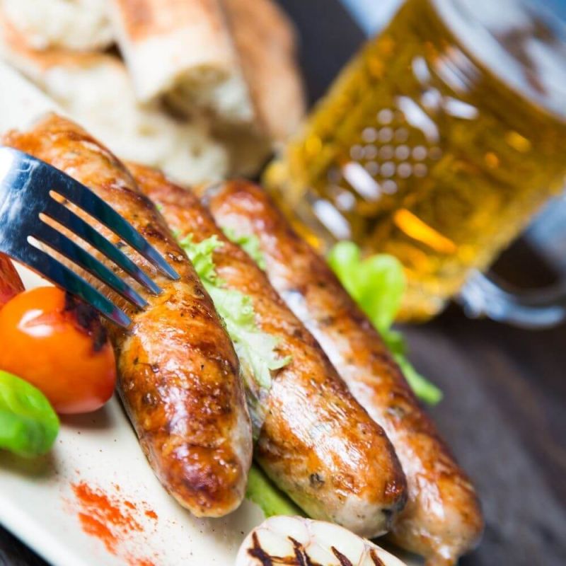 Leonards Gluten Free Beef & Ale Sausage Mix (Trade Pack)