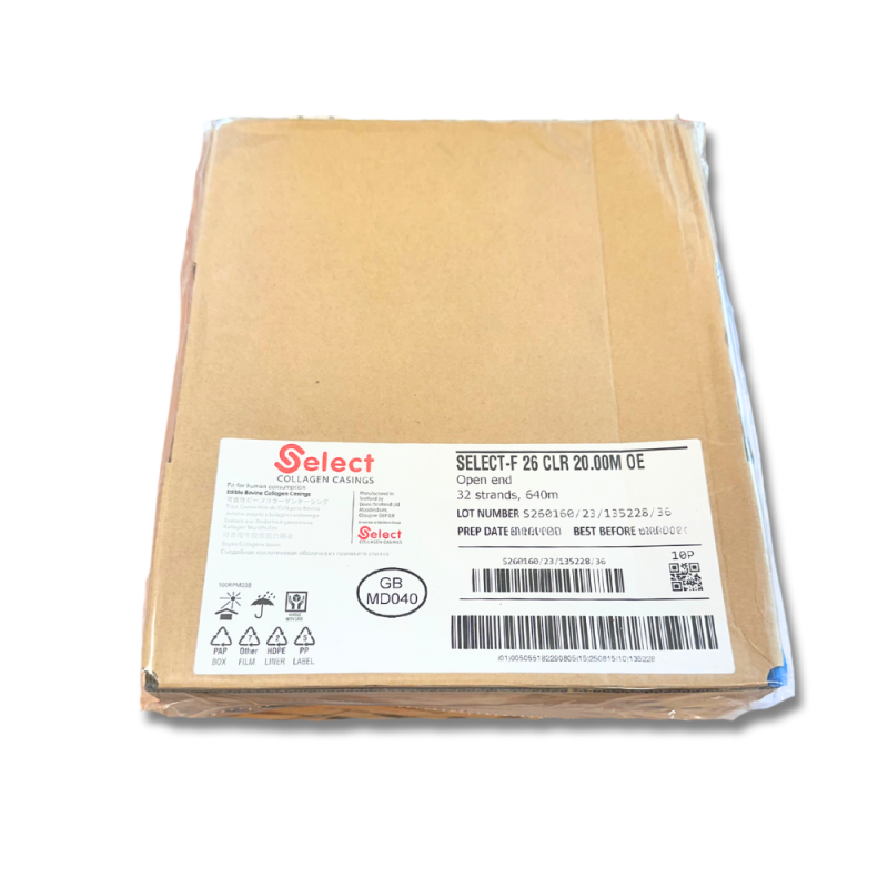 Trade Pack Caddy Devro Collagen Select-F 26 CLR Machine Link Casings ...